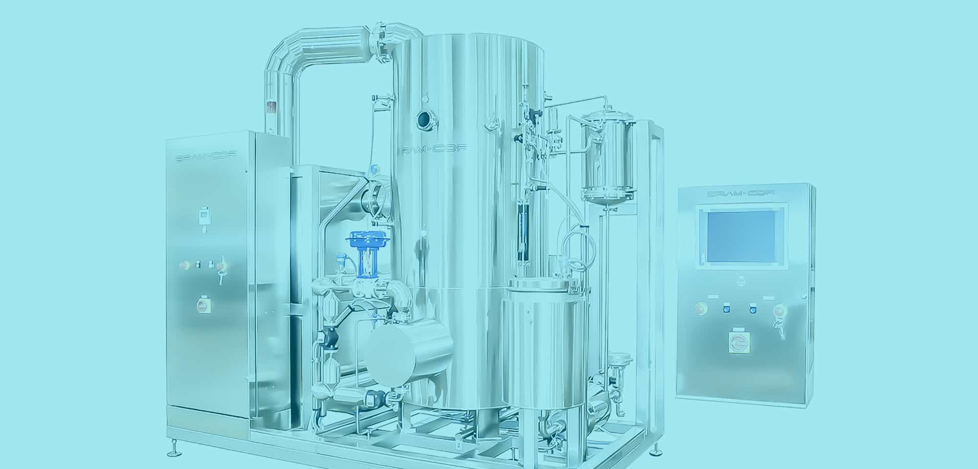 TERMOCOMPRESSION DISTILLER - MECHANICAL COMPRESSION